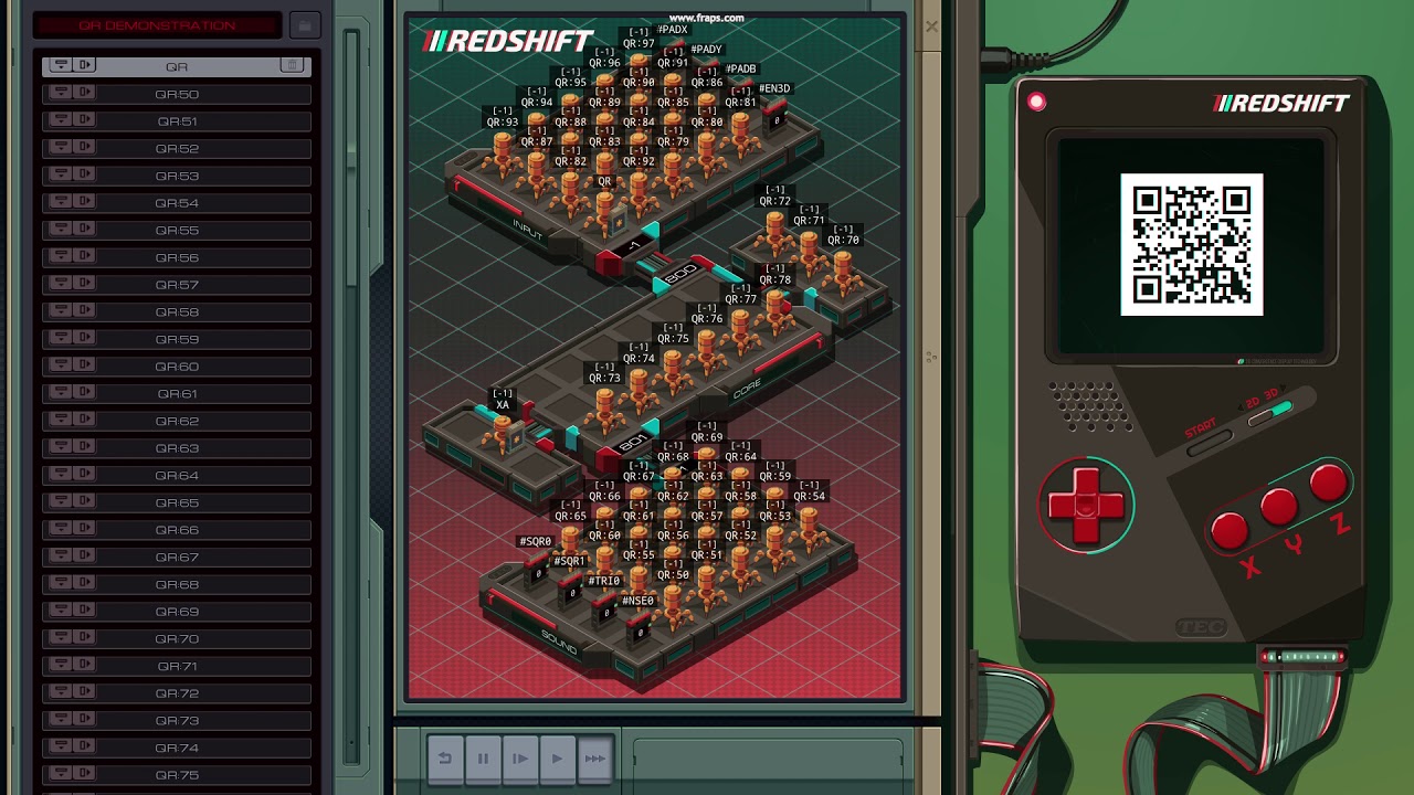 EXAPUNKS - QR Encoder Plugin for the Redshift - YouTube