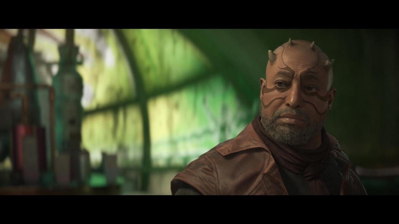 Star Wars Outlaws - Clip: Bram Covers For Kay - YouTube