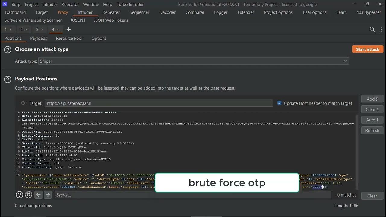 $400 for bypass and brute force OTP || Bug Bounty|| POC - YouTube