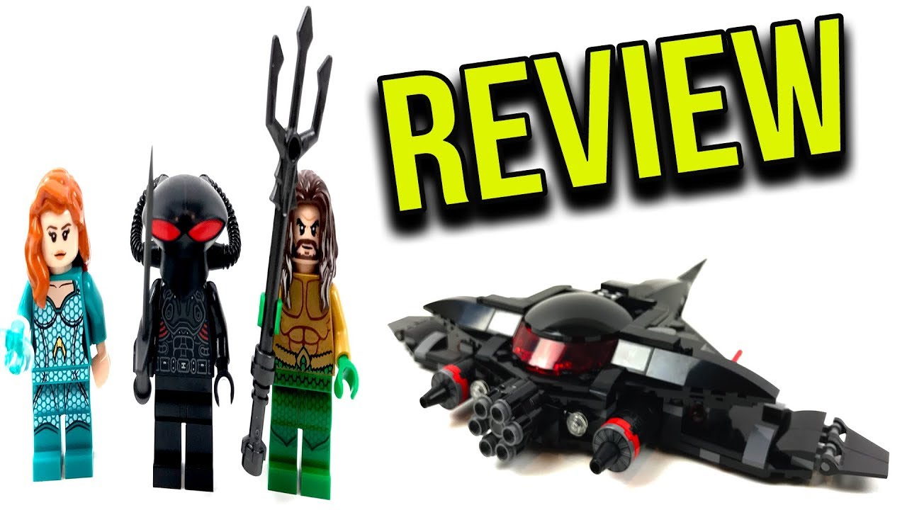 NEW Lego Aquaman Black Manta Strike 76095 - YouTube
