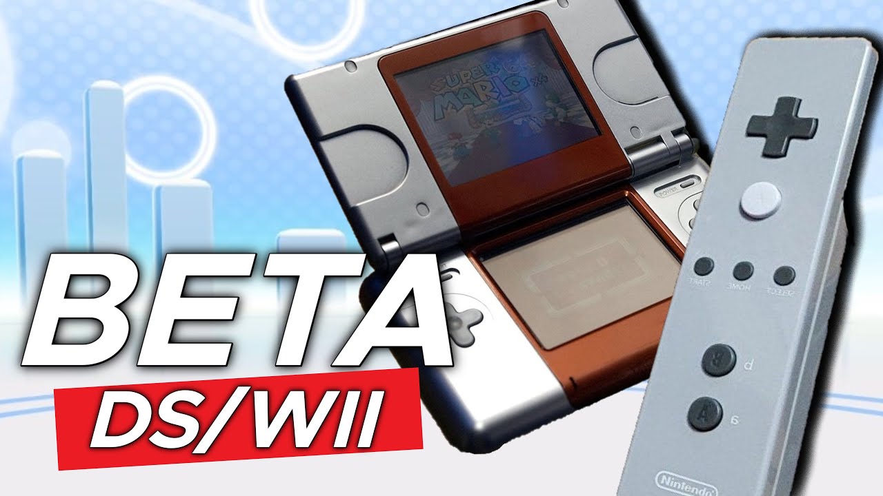 LES SECRETS de la BETA de la DS/WII - YouTube