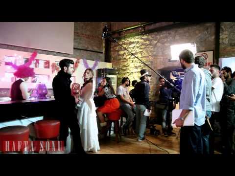 Sana Bir Sır Vereceğim setinin kamera arkası