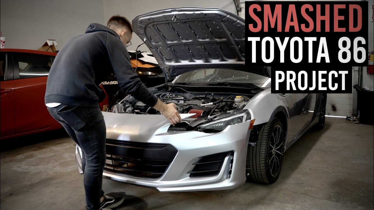 Rebuilding a Destroyed 2017 Toyota 86 Ep. 4 - YouTube