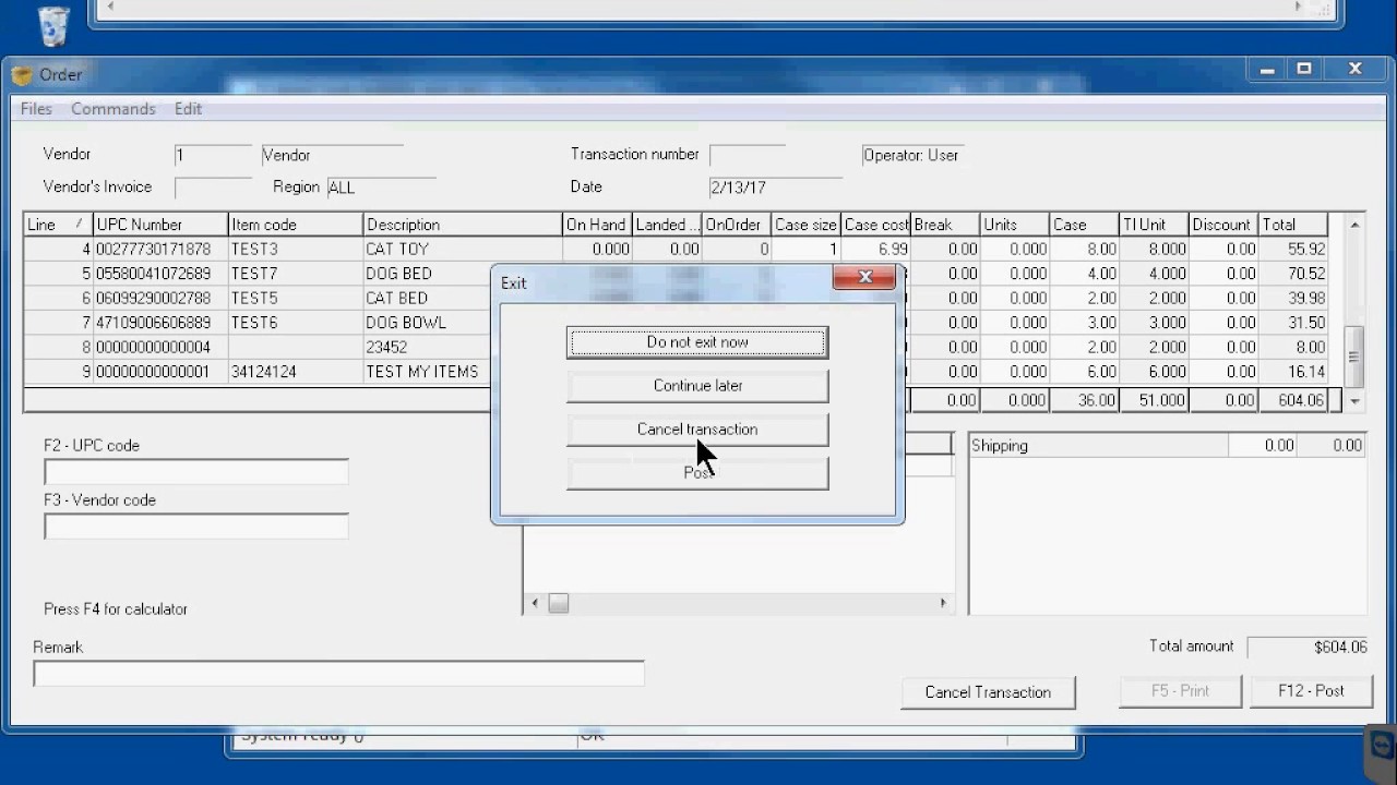 LBOSS Version 5 Orders Part II, By Minimums - YouTube