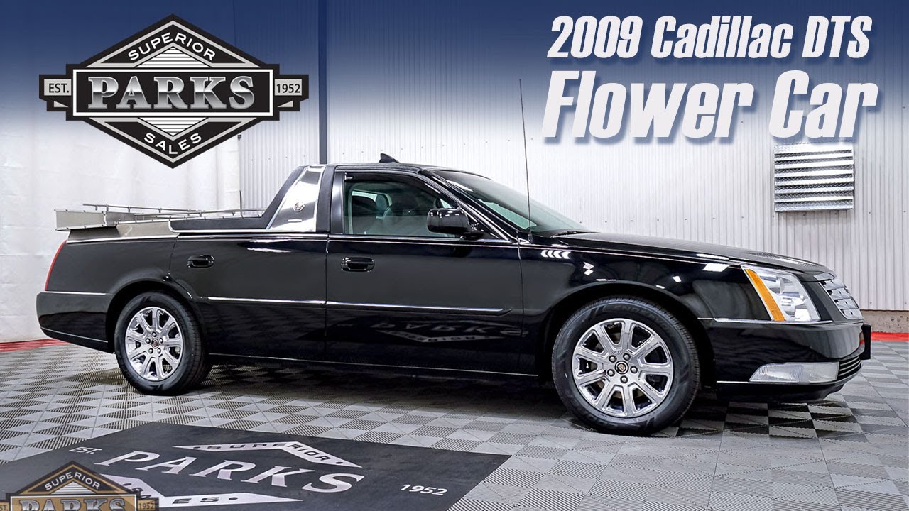 2009 Cadillac DTS Flower Car (9U140379) - YouTube