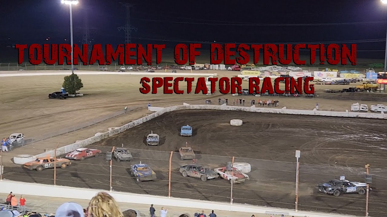 TEAM DEMOLITION DERBY 2023 | Round 1 | Spectator Racing - YouTube