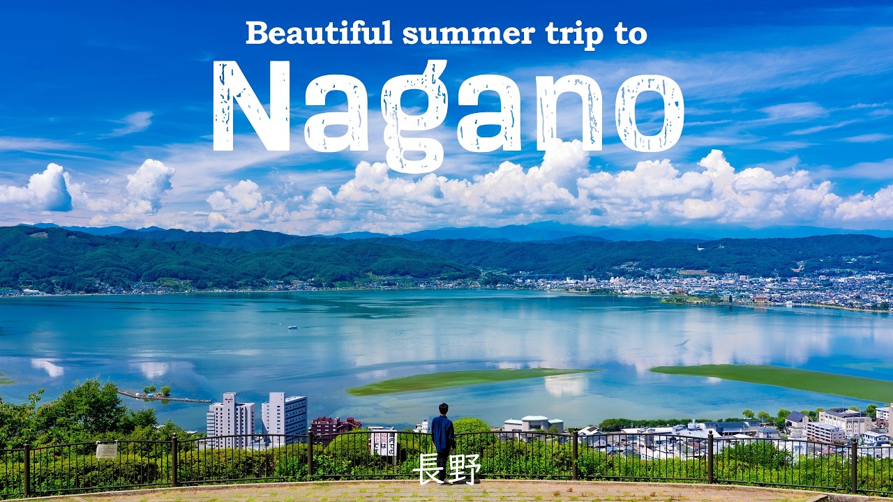 Hidden Nature & Lake Town in Rural Japan | Summer Trip to Suwa, Nagano ...