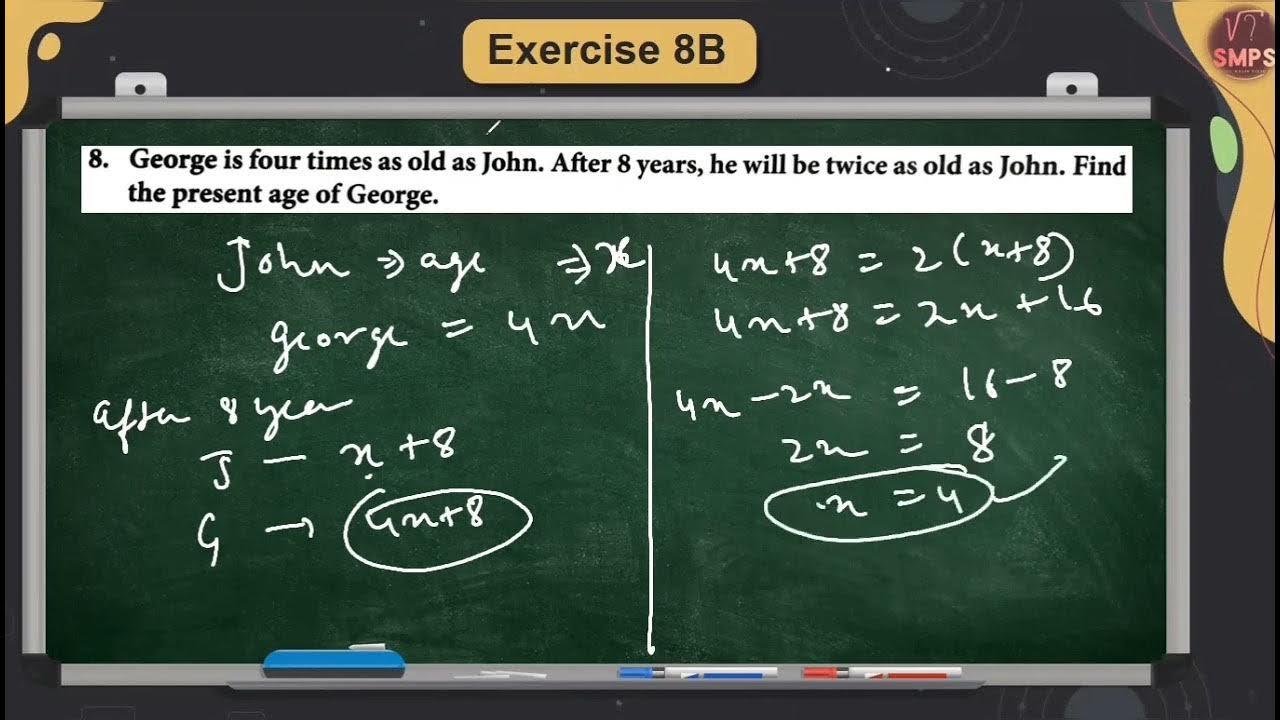 Collins Perfect maths| class 8| Solutions |exercise 8B| Made easy trick ...