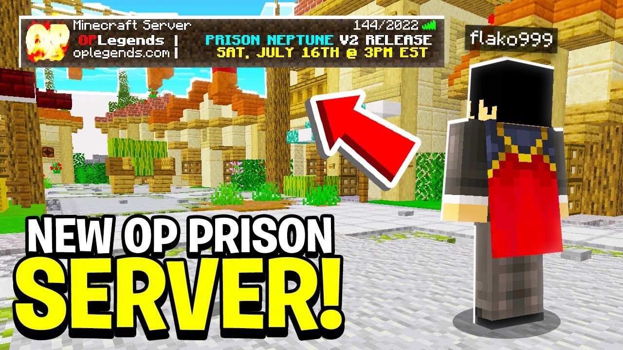 *BRAND NEW* OP PRISON SERVER IN 2022! | Minecraft Prisons | 1.18-1.19 ...