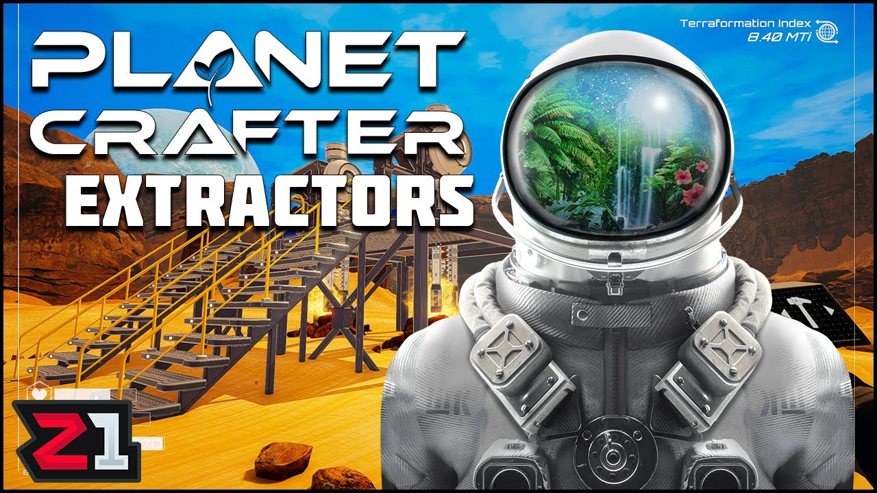 Rain and ORE EXTRACTORS ! The Planet Crafter [E4] - YouTube