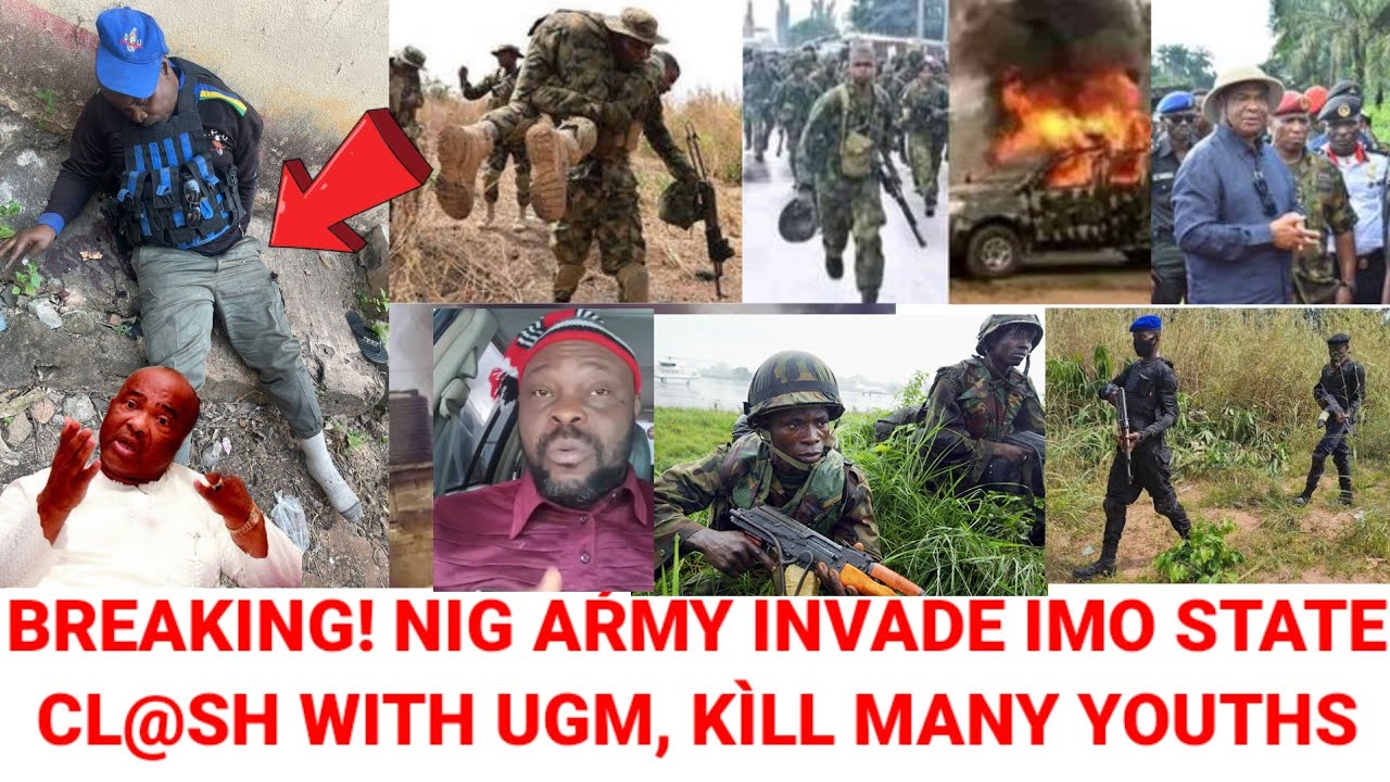 Breaking! Imo State On Fire As Nig Aŕmy Cl@sh With UGM, Kìll Many ...
