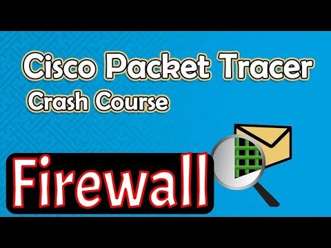 Cisco Packet Tracer Basic Firewall configuration Lab - YouTube