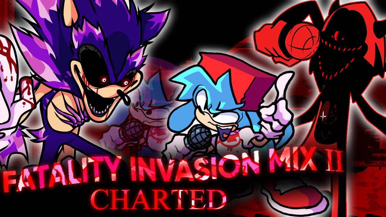 Friday Night Funkin': Fatality Invasion Mix II Charted - YouTube