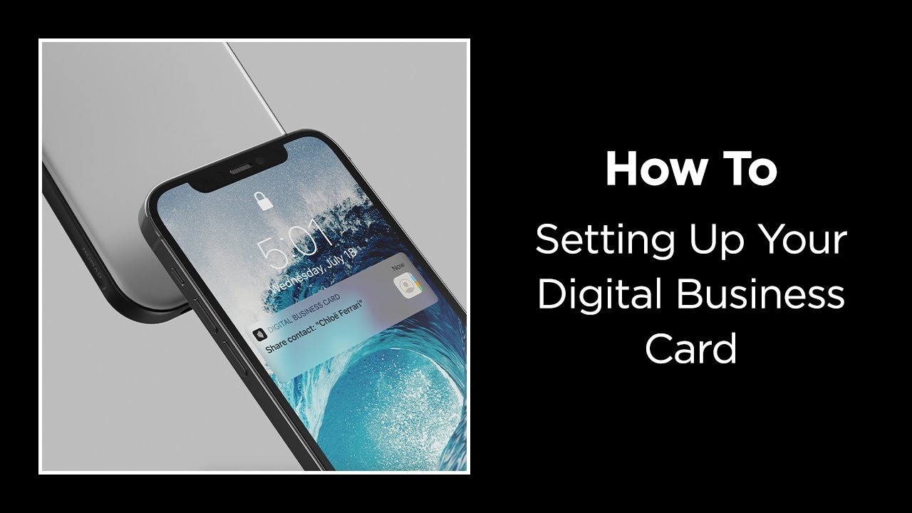 How To Setting Up Your Digital Business Card YouTube How To Setting Up Your Digital Business Card YouTube