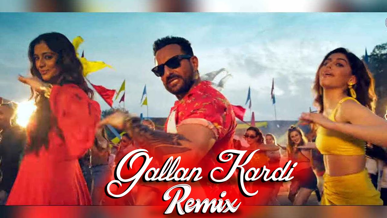 Gallan Kardi Remix Jihne Mera Dil Luteya Song Dj Vishal Sajjad