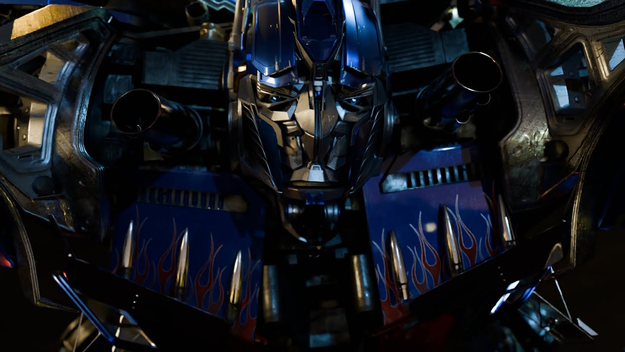 Transformers 2007 Autobots vs Sector 7 scene recreation. - YouTube