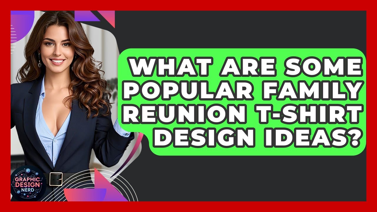 What Are Some Popular Family Reunion T-shirt Design Ideas? - Graphic ...