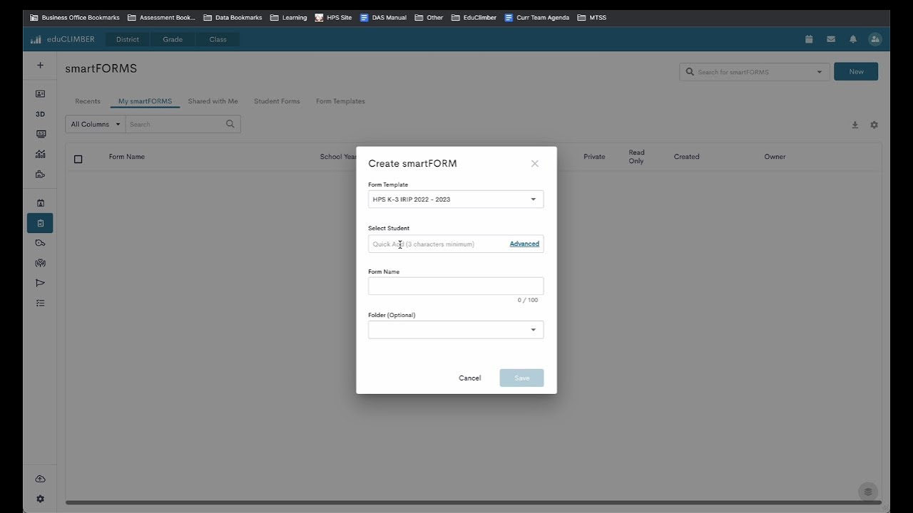 EduClimber IRIP Creation/Management Instructions - YouTube