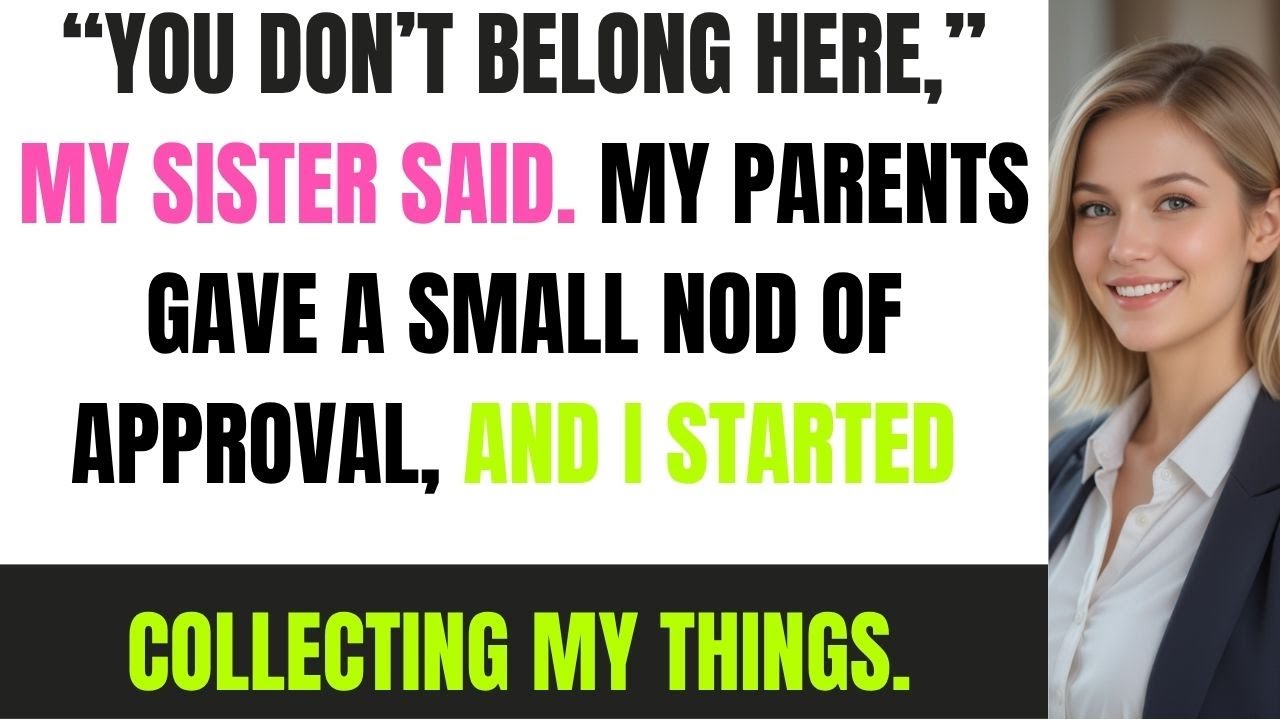 "You Don’t Belong Here," My Sister Said. My Parents Gave A Small Nod Of ...