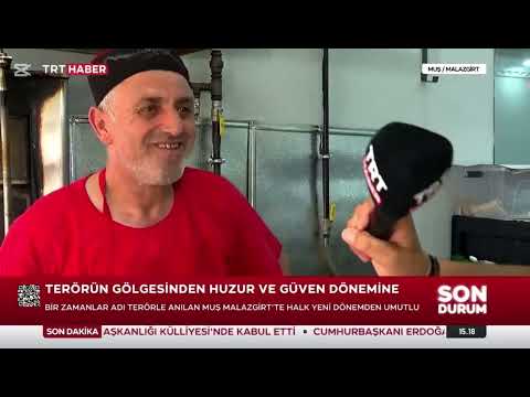 Trt Haber Malazgirt’teydi