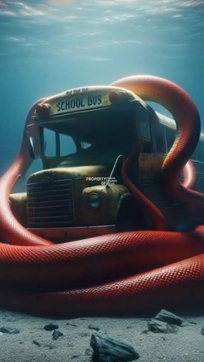 AI Nature Exploration l Travel Discovered l Python vs Bus #shorts # ...