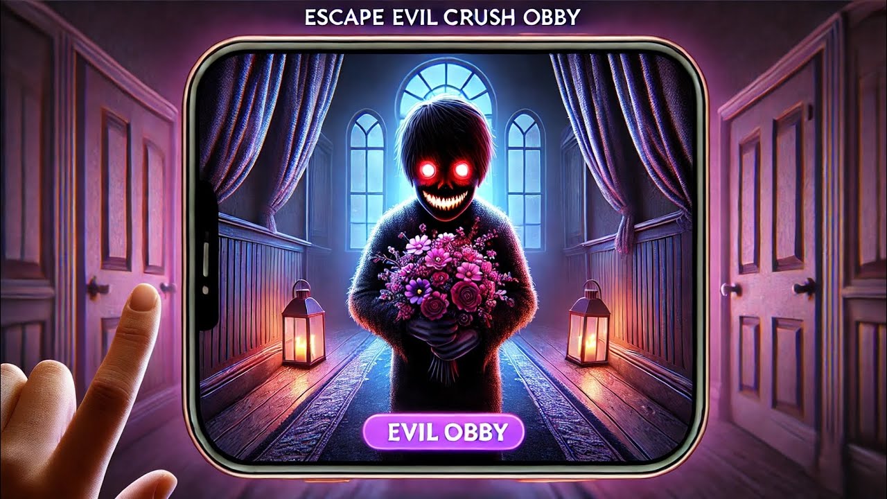 "ESCAPE THE EVIL CRUSH: A Terrifying Obby Adventure" - YouTube