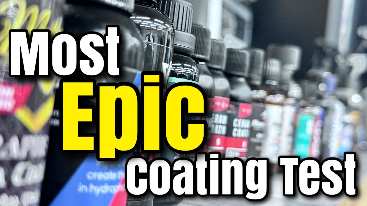 Most EPIC Ceramic Coating Test EVER! | Part 1 | Prep & More! - YouTube