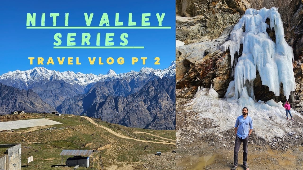 Niti Valley, Uttrakhand🏔️(Part-2) !! Camping in -10° at First Village ...