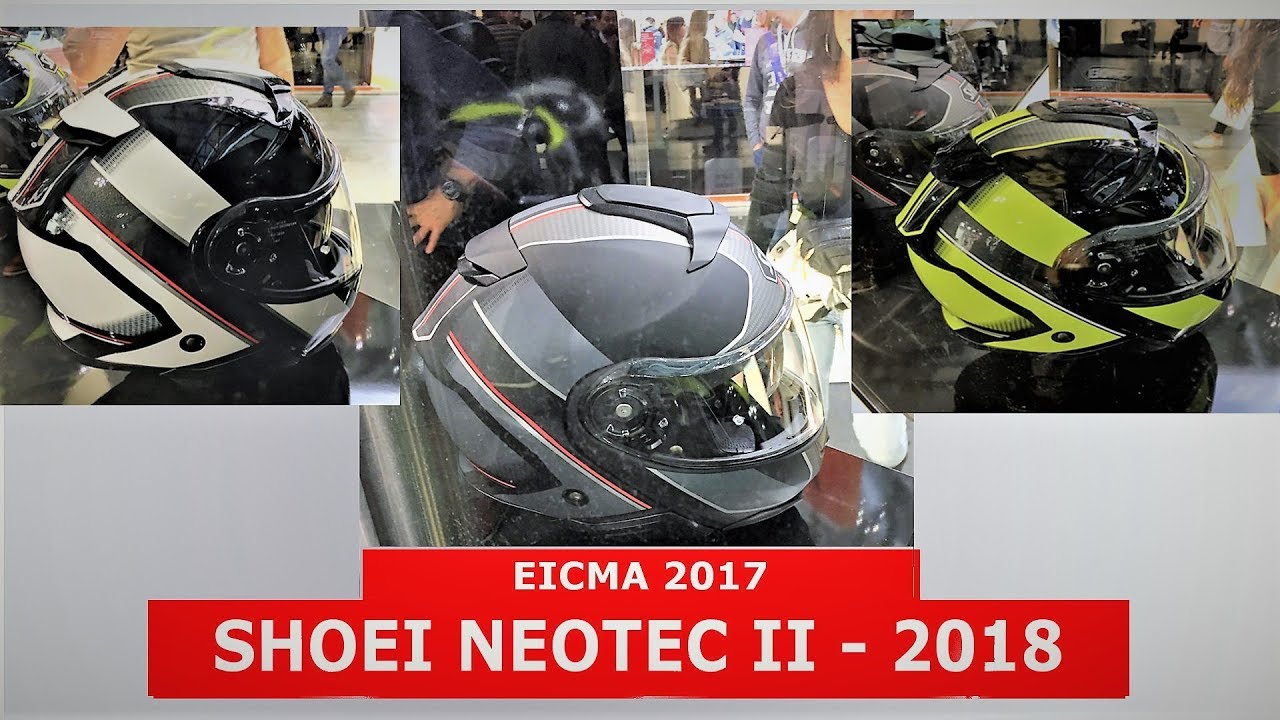 SHOEI NEOTEC II EICMA 2017 - YouTube