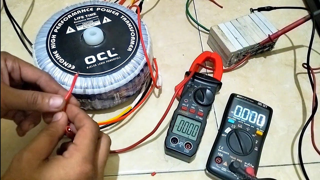 Load Trafo OCL 15A CT 45 Berapa Watt - YouTube
