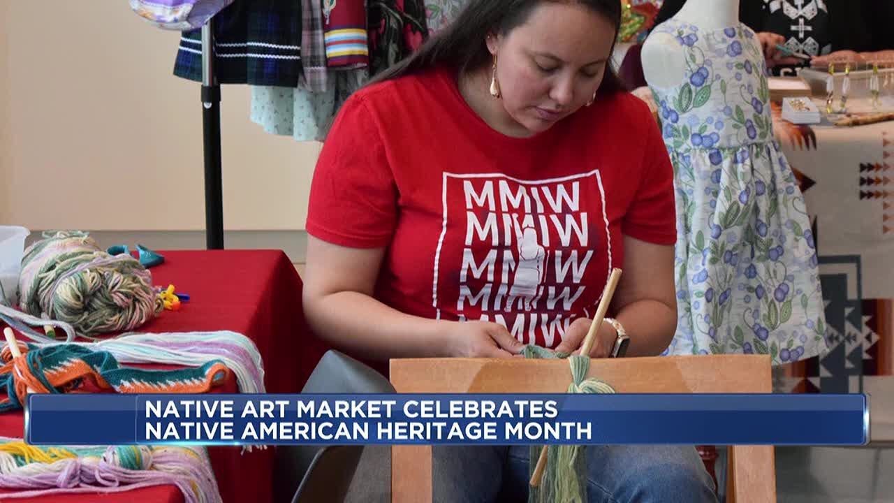 Celebrate Native American Heritage Month with Native Art Market - YouTube