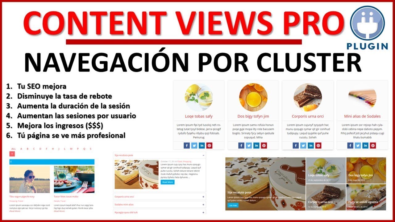 Como usar el plugin CONTENT VIEW PRO WORDPRESS Tutorial - post grid & list for wordpress 2021 ...