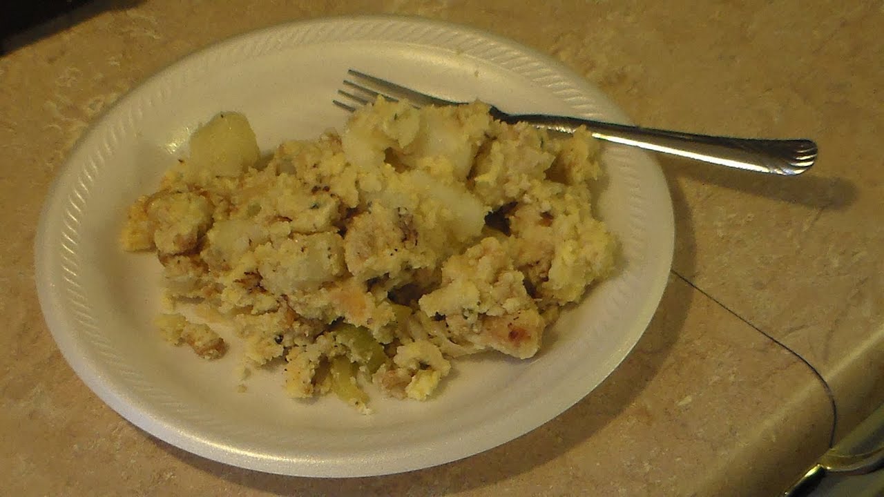 Potato stuffing - YouTube