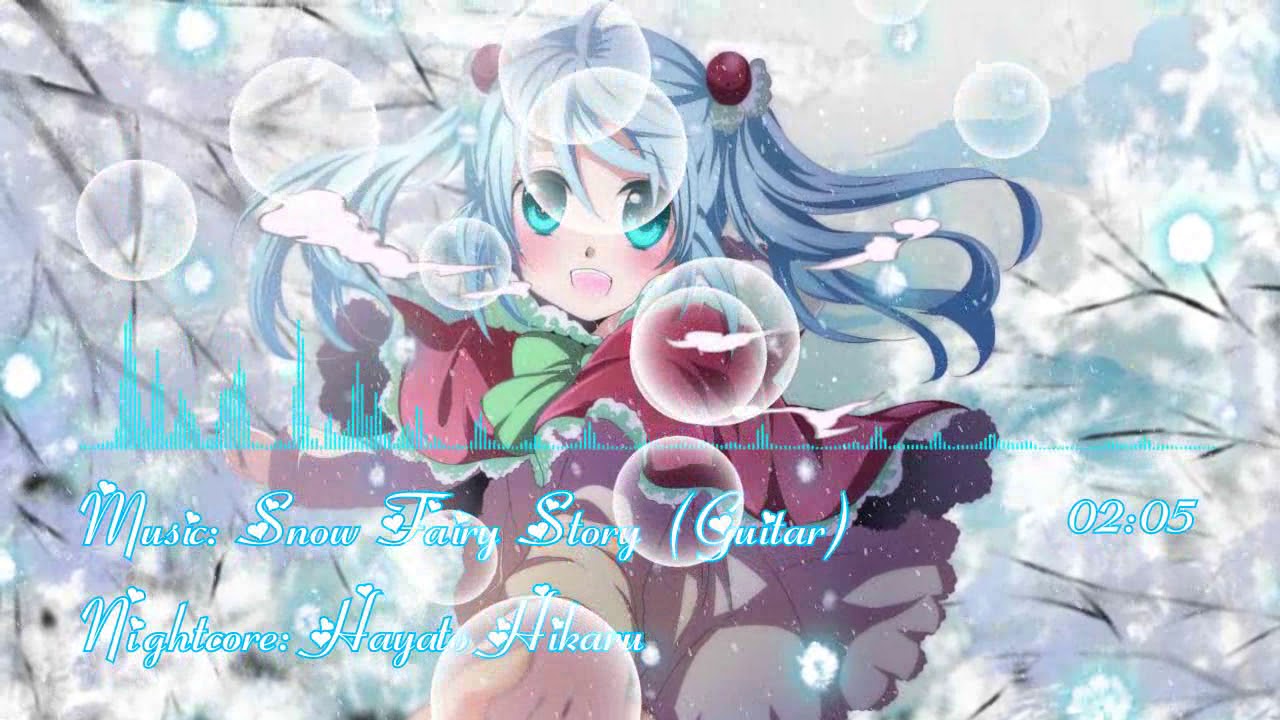 [ Nightcore - Guitar ] Snow Fairy Story - Hatsune Miku - YouTube