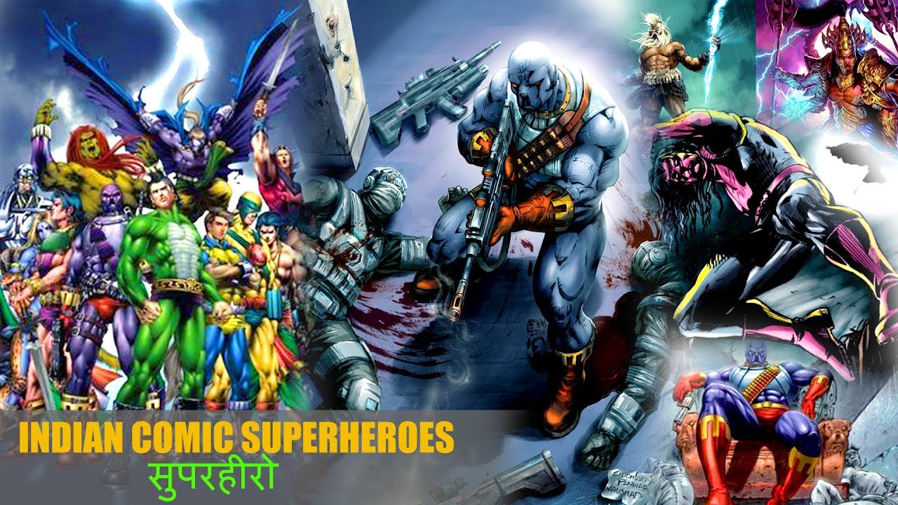 10 Most Amazing Indian Comic Superheroes | Indian Superheros | Comic ...