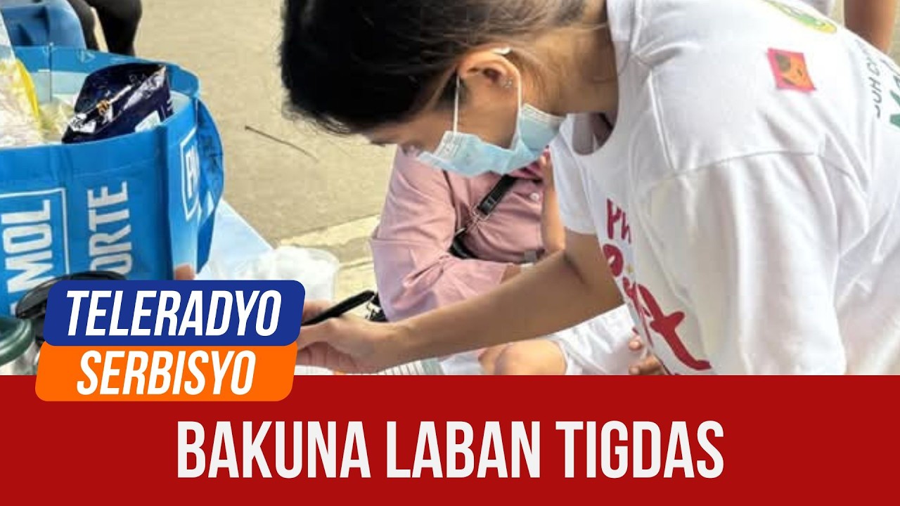 QC health dept launches measles vaccination drive | Teleradyo Serbisyo ...