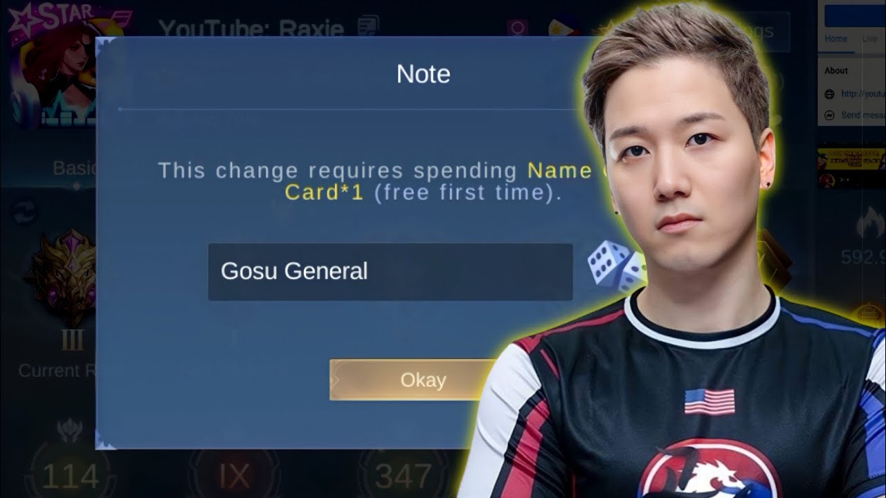 I CHANGED MY NAME TO Gosu General AND THIS HAPPENED... - YouTube