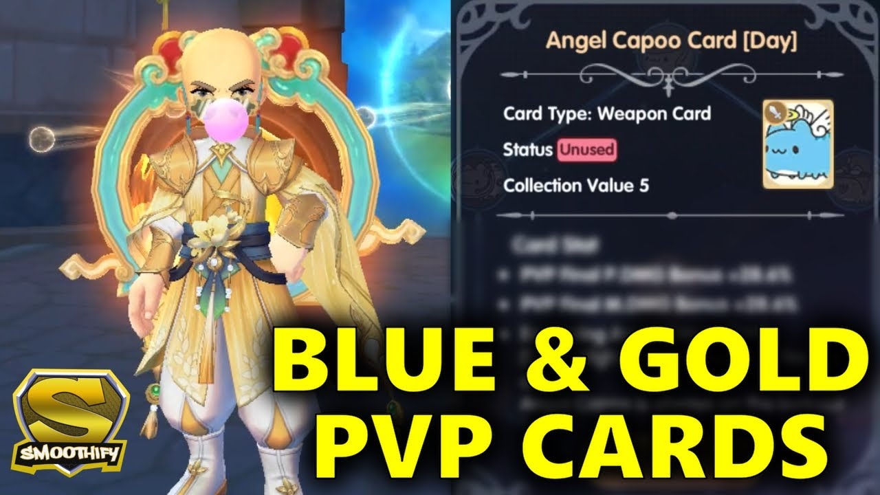 ROX - New PVP Collaboration Blue & Gold Cards are OP! [ENG] - YouTube