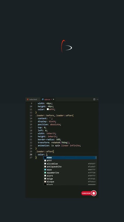 Creative CSS Loading Animation Effects - YouTube