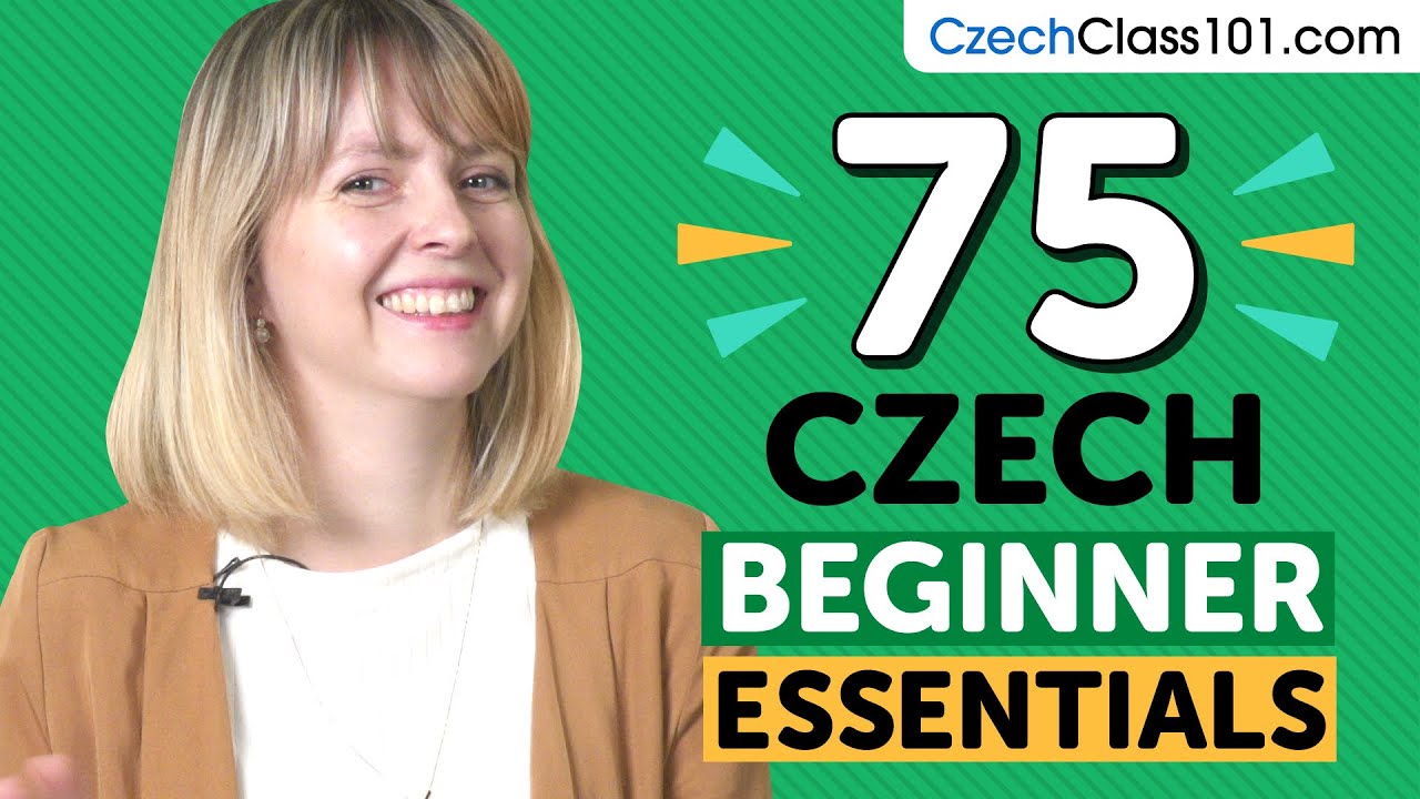 Learn Czech: 75 Beginner Czech Videos You Must Watch - YouTube