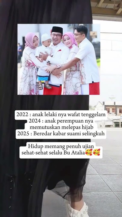 Sehat-sehat Bu Atalia 😇🤲. #kasusRK #buAtalia #bucinta #ridwankamil #kasusridwankamil - YouTube