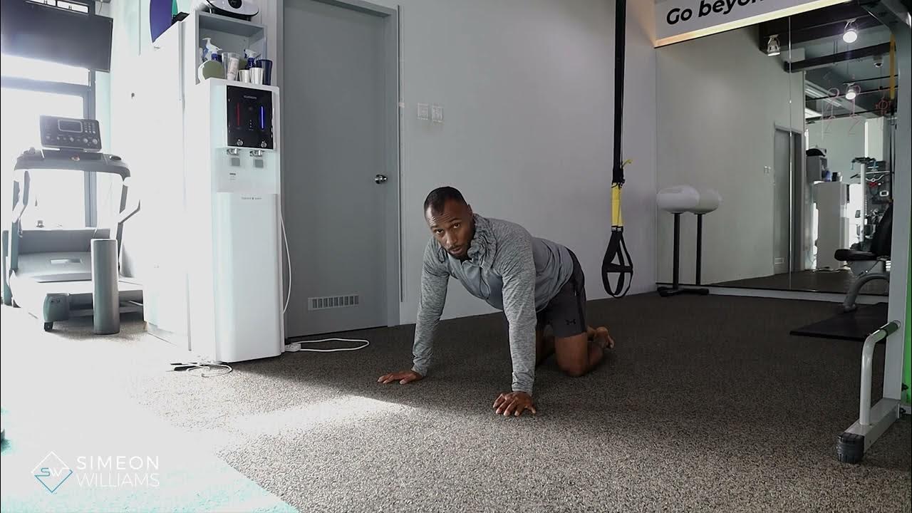 How to do the TRX push up into the jack knife - YouTube