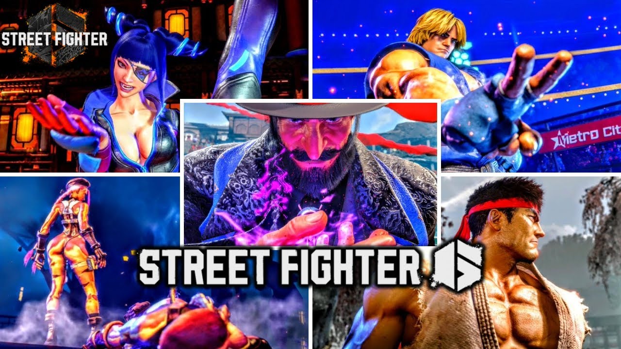 SF6 *ALL* ALTERNATE COSTUMES SHOWCASE!! ALL INTROS, OUTROS, AND ...