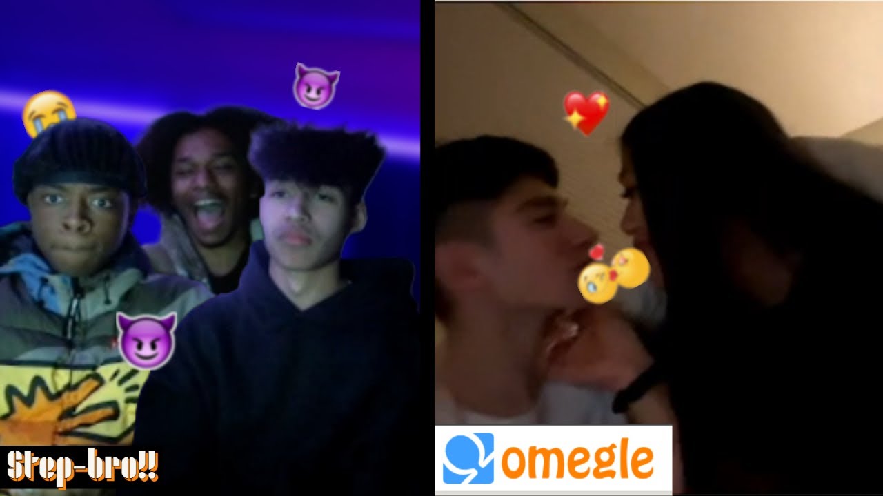 We Made Them Kiss Step Siblings Omegle Youtube