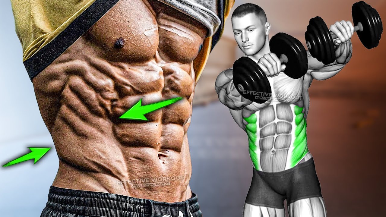 Obliques V-cut Abs Workout (5 Effective Workout) - YouTube
