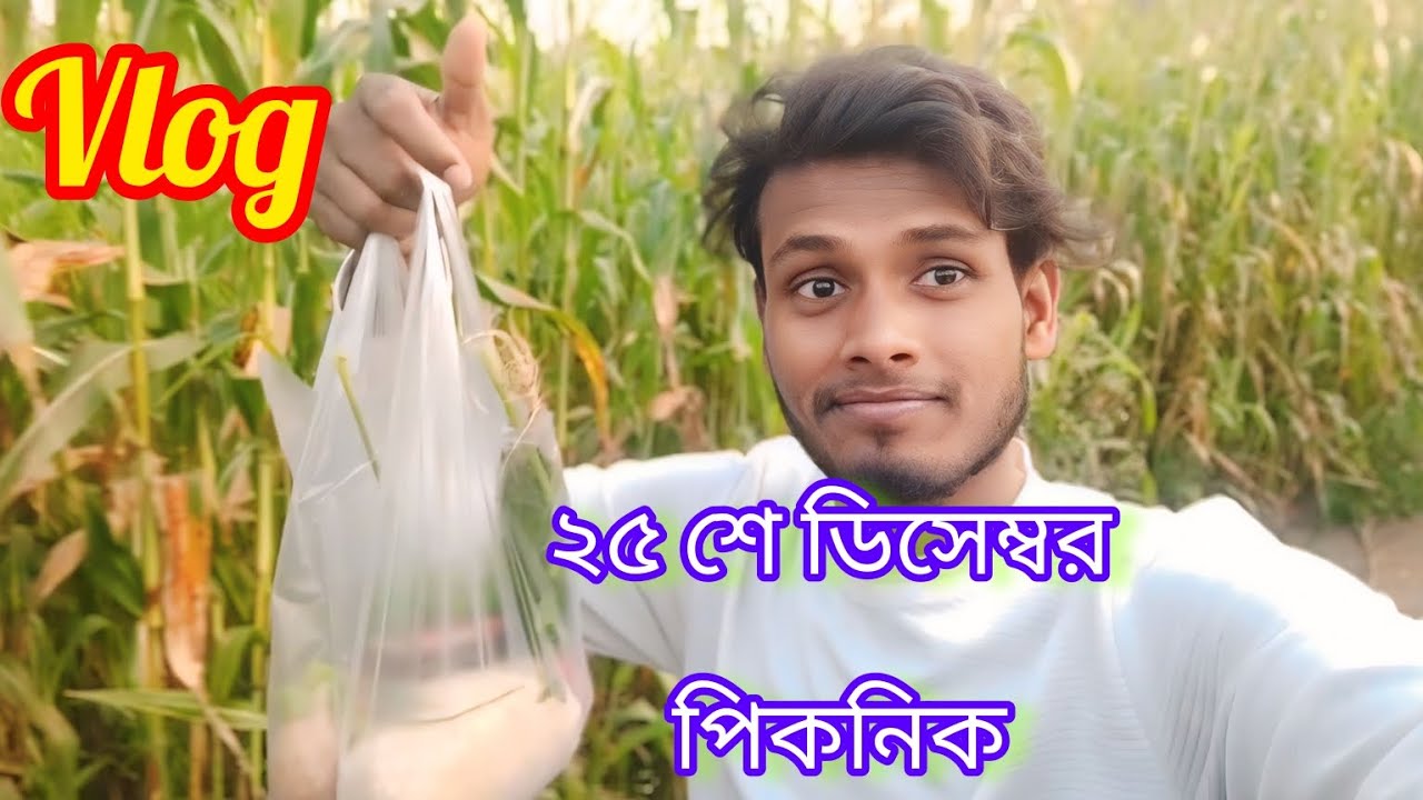 how to upload vlog video on youtube || ২৫ শে ডিসেম্বর পিকনিক - YouTube