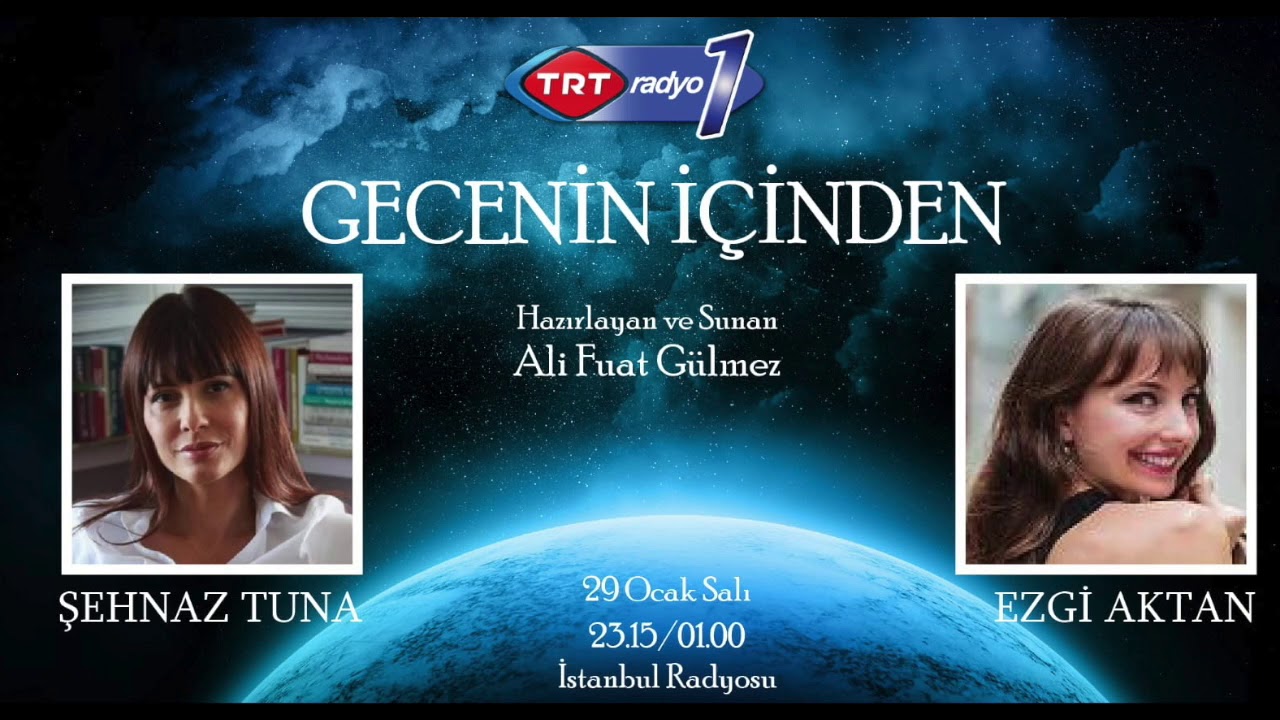 TRT Radyo 1 Gecenin İçinden - YouTube