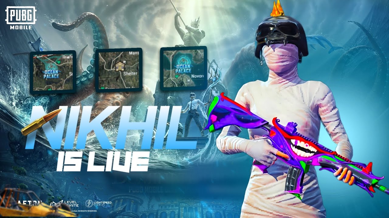 BGMI LIVE | TEAM CODE | SOLO 30 KILLS | NIKHIL GAMING YT - YouTube