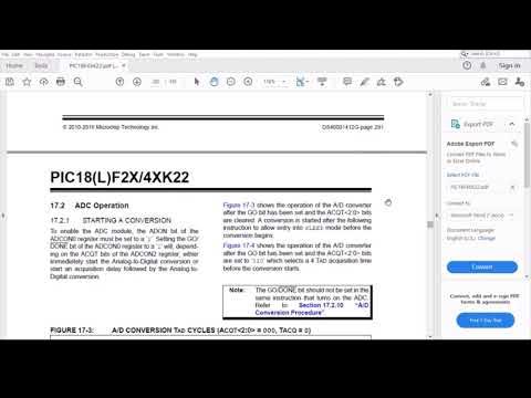 Capacitive Touch Sensor Tutorial for PIC18 microcontrollers in Assembly Language - YouTube