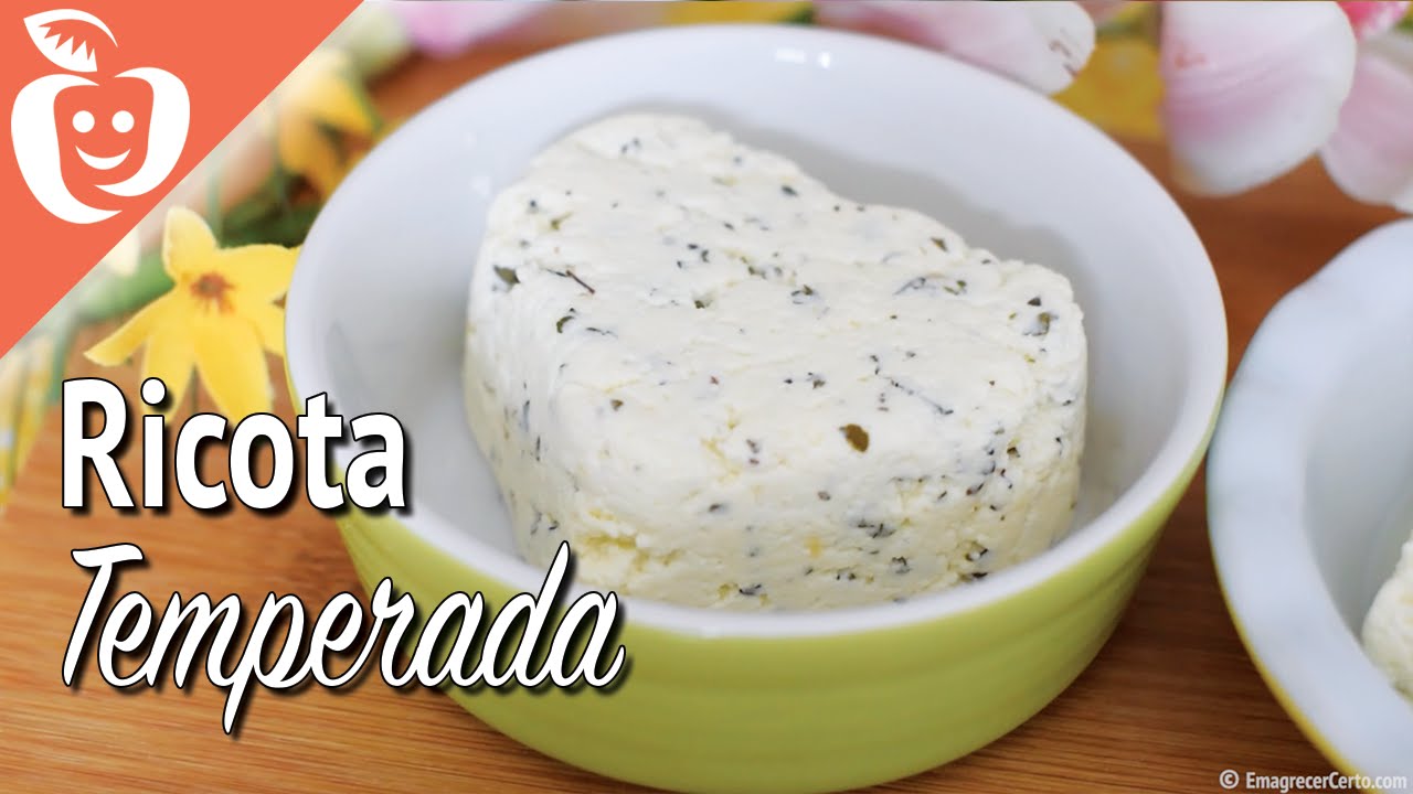 Como temperar o queijo ricota - YouTube